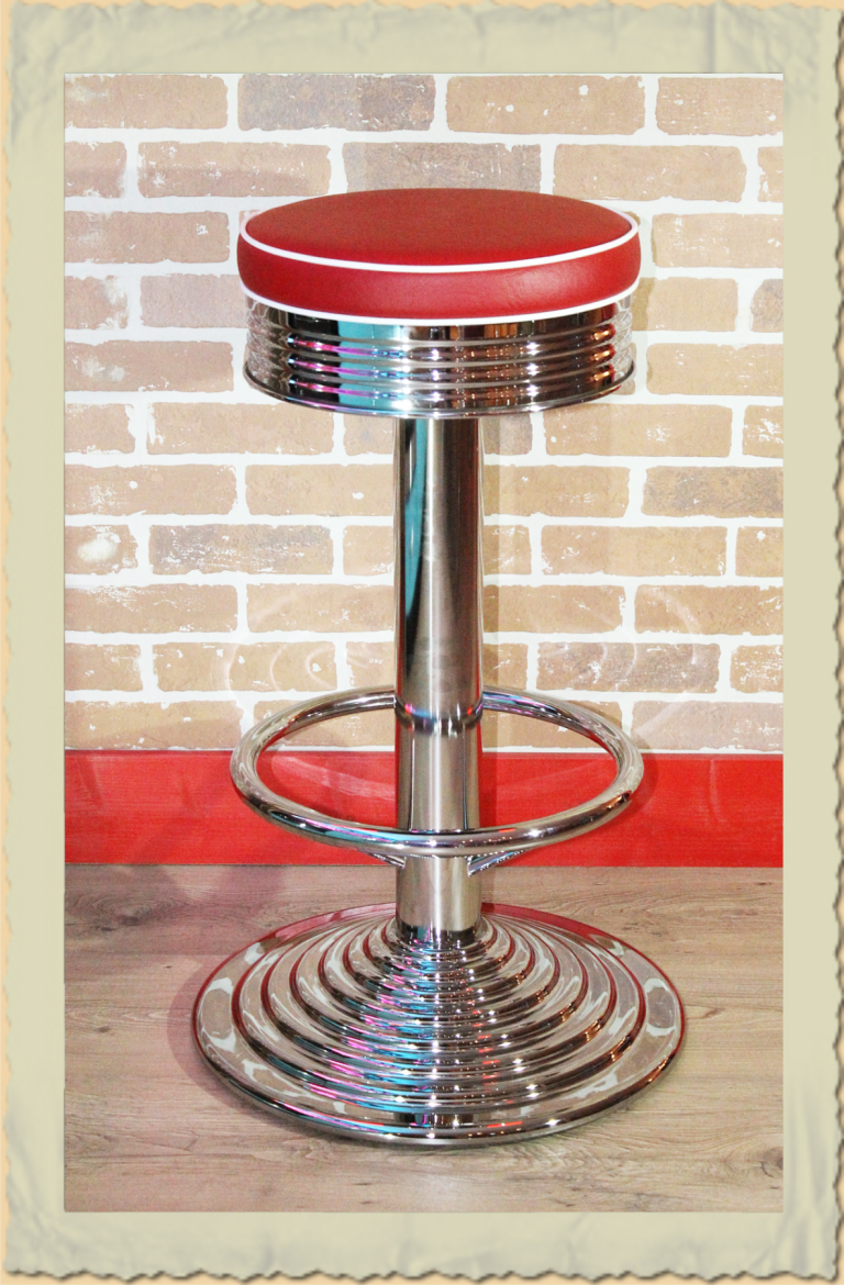 American Diner Barhocker der 40er & 50er JahreAmerican Warehouse